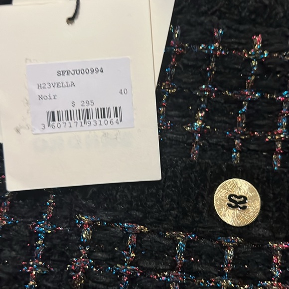 Skirts | Sandro Vella Textured Knit Shirt | Poshmark